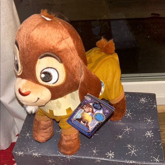 Disney | Toys | Disney Wish Brown And Yellow Stuffed Animal | Poshmark